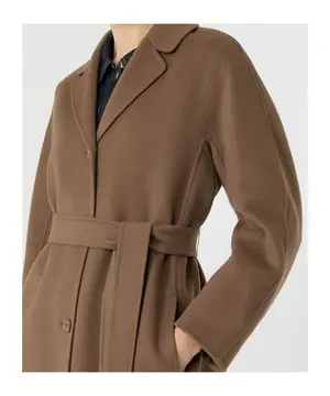 Max Mara Flared Coat - Hazelnut Brown