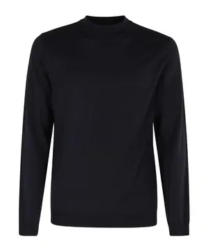 ROBERTO COLLINA Long Sleeve Ribbed Sweatshirt