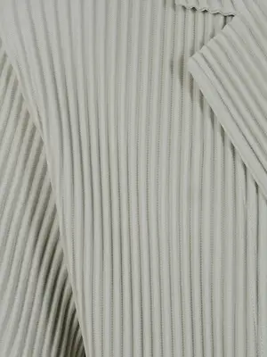 Issey Miyake Pleated Blazer - Gray