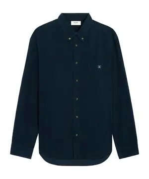 Celine Relaxed Shirt In Corduroy