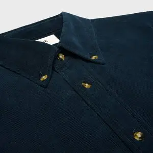 Celine Relaxed Shirt In Corduroy