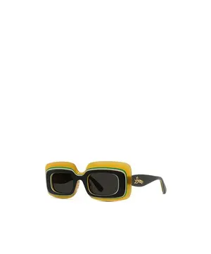 Loewe Rectangular Frame Sunglasses - Black