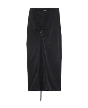 Jacquemus Slit Sarong Skirt