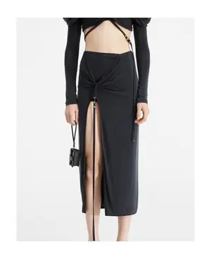Jacquemus Slit Sarong Skirt