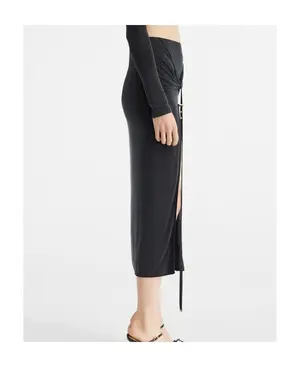 Jacquemus Slit Sarong Skirt