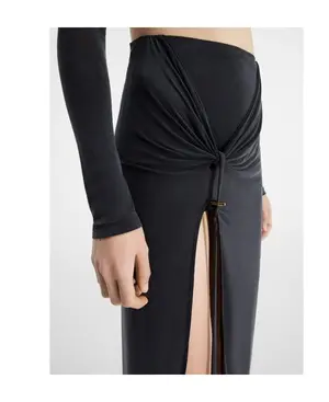 Jacquemus Slit Sarong Skirt