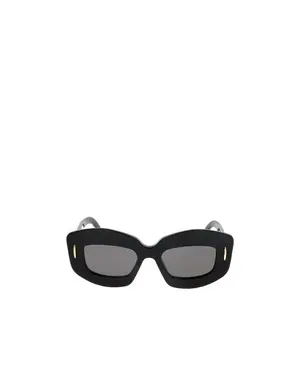 Loewe Rectangle Frame Sunglasses - Black