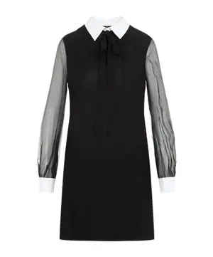 Valentino Garavani Long-sleeved Mini Dress