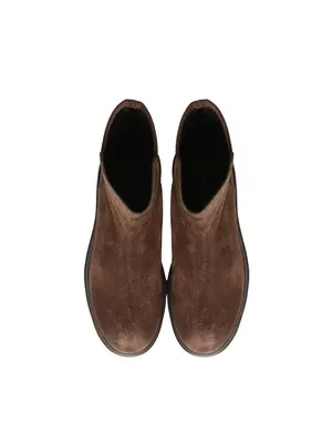 STUART WEITZMAN Round Toe Pull-on Ankle Boots