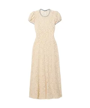 DÔEN Short Sleeve Lace Dress