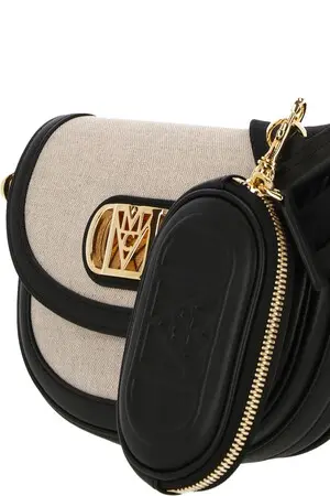 Mcm Shoulder Bag With Detachable Pouch