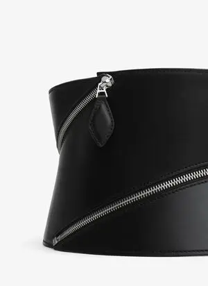 Alaïa Corset Belt With Spiral Zipper