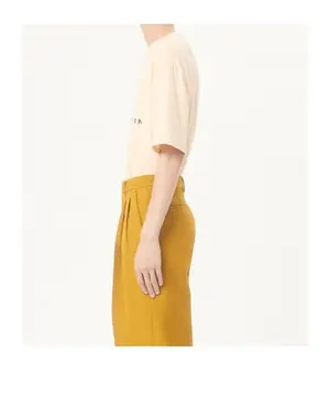 Valentino Garavani Logo Printed Crewneck T-shirt - Nude