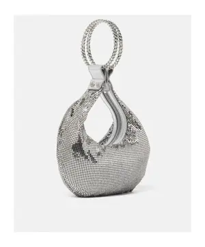 Versace Chain-linked Mesh Clutch Bag