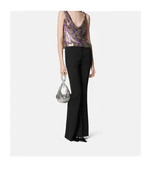 Versace Chain-linked Mesh Clutch Bag