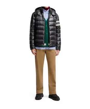 Moncler Zip-up Padded Jacket With Hood