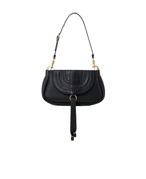 Chloé Marcie Small Shoulder Bag - Black