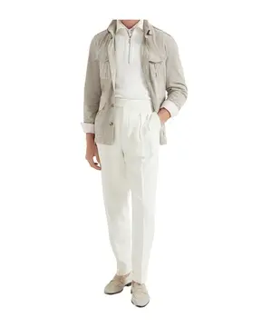 Brunello Cucinelli Unlined Safari Jacket - Rope