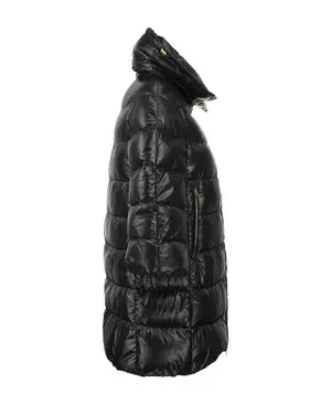Herno Cleofe High Neck Crop-sleeved Coat