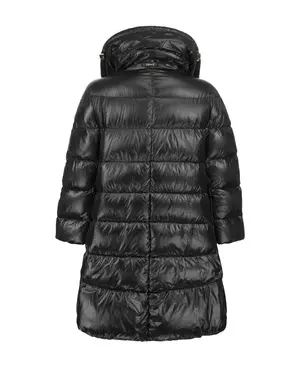 Herno Cleofe High Neck Crop-sleeved Coat