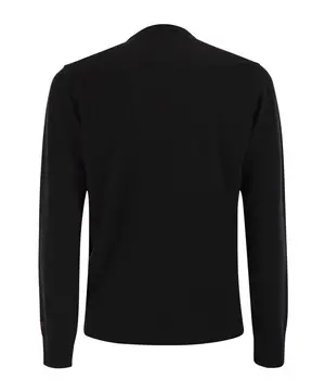 MC2 SAINT BARTH Heron Light Crew-neck Sweater - Black