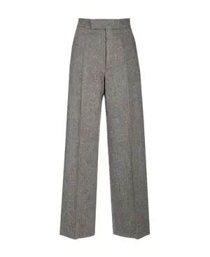 VIVIENNE WESTWOOD Tailored Wide-leg Trousers - Gray