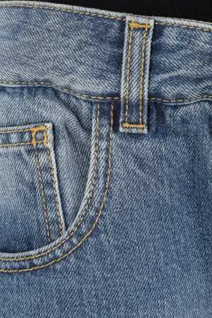 Alaïa Wide-legged Jeans With Elastic Waist