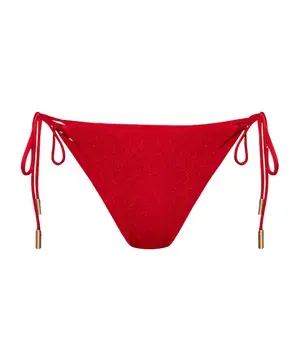 Cult Gaia Lace-up Bikini - Red