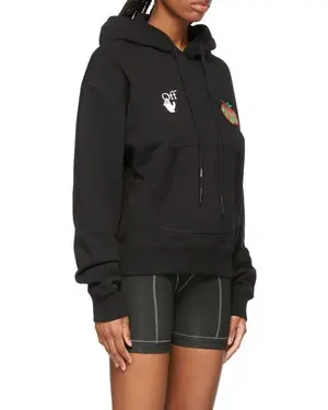Off-White Apple Over Flatlock Hoodie
