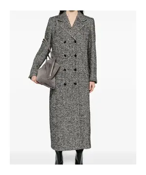 Dolce & Gabbana Herringbone Double-breasted Coat