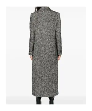 Dolce & Gabbana Herringbone Double-breasted Coat