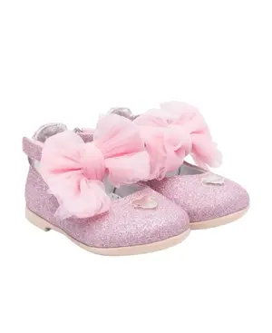 Monnalisa Glitter Ballerina With Oversized Bow
