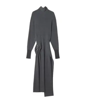 LANVIN Knitted Long Dress - Black