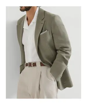 Brunello Cucinelli Hopsack Single-breasted Blazer - Gray