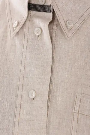 Brunello Cucinelli Sleeveless Shirt Dress