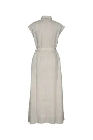 Brunello Cucinelli Sleeveless Shirt Dress