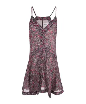 Isabel Marant Étoile Sleeveless Floral Print V-neck Top