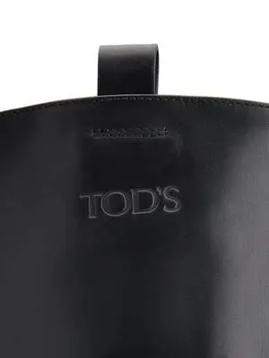 TOD'S Logo Embossed Knee-high Boots