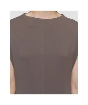 JOSEPH Sleeveless Midi Dress With Ruched Detailing