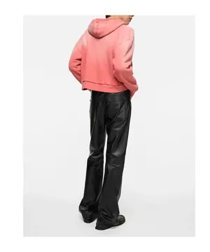 Acne Studios Airbrushed Zip Hoodie - Red