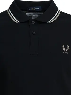 Comme Des Garçons Colour-block Polo Shirt