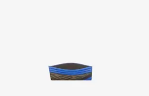 Fendi Diagonal Ff Printed Card Holder - Brown