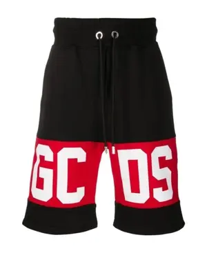 Gcds Logo Band Track Shorts - Black