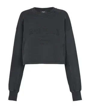 Balmain Couture Embroidered Sweatshirt