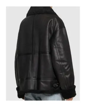 DUNST Shearling Zip-up Jacket