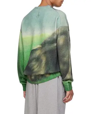 J.W.ANDERSON Jw Anderson Cat Printed Knitted Jumper