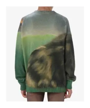 J.W.ANDERSON Jw Anderson Cat Printed Knitted Jumper