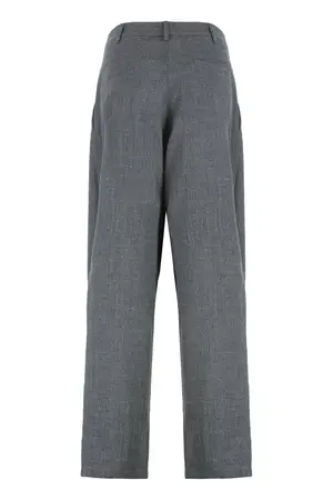 DARKPARK Relaxed Fit Wool Trousers