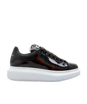 Alexander McQueen Oversized Lace-up Sneakers - Black