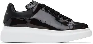 Alexander McQueen Oversized Lace-up Sneakers - Black